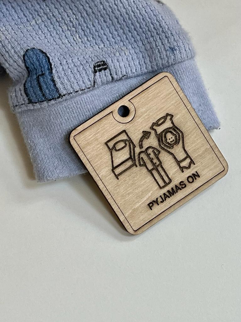 Pyjamas On (SVC Card) - Touch of Zen Communication