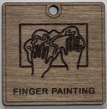 Finger Painting (SVC Card) - Touch of Zen Communication