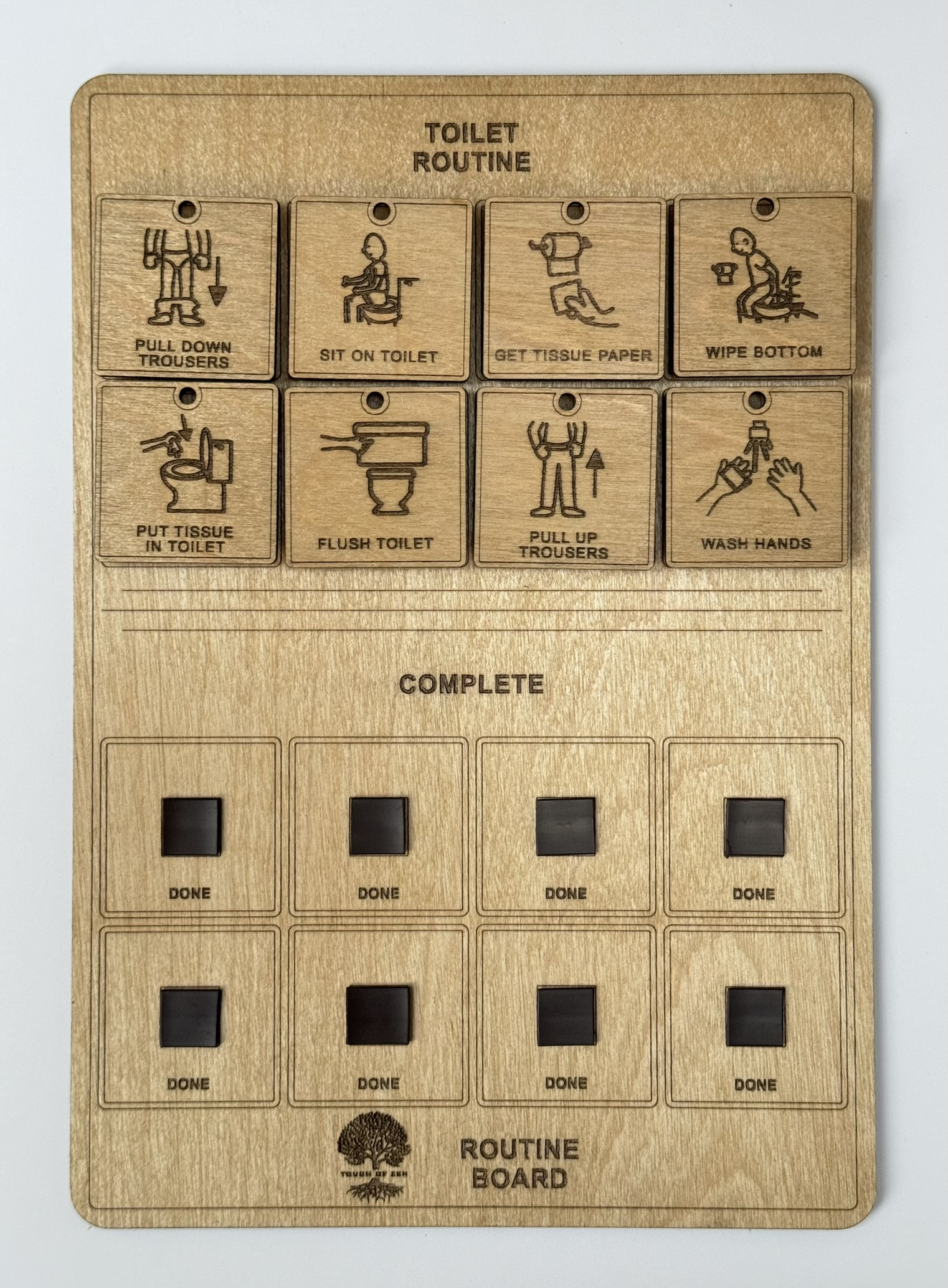 Toilet (Routine Board) - Touch of Zen Communication